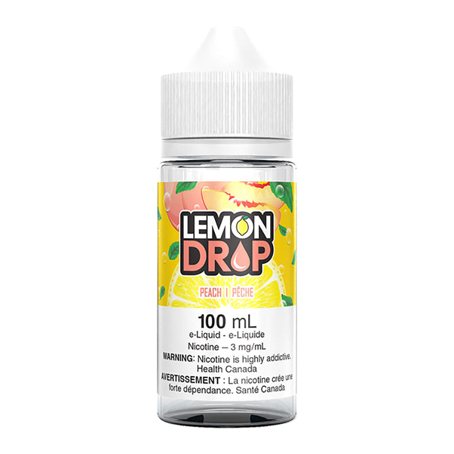 Lemon Drop Freebase E-Liquid – Peach 100ml - Australia Vape Store